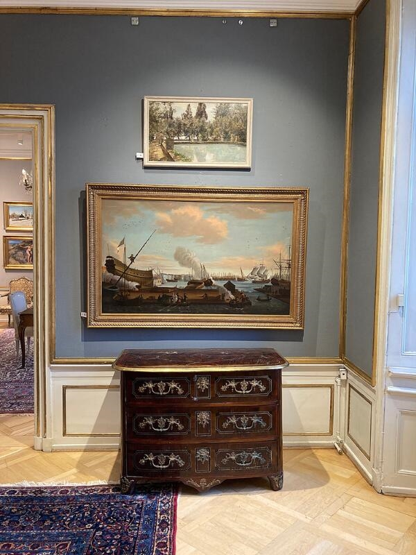 Jes Jessen | Harbour scene (1790) | MutualArt