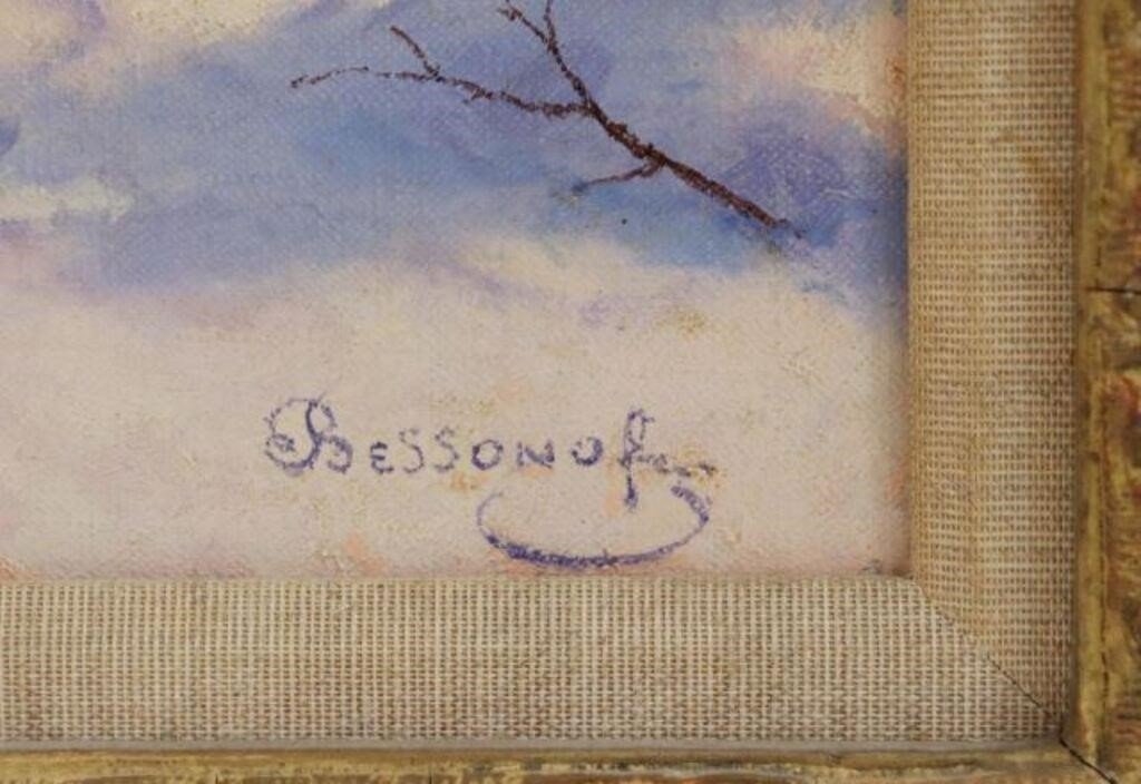 Boris Vasilievich Bessonov | Road Through Snow | MutualArt