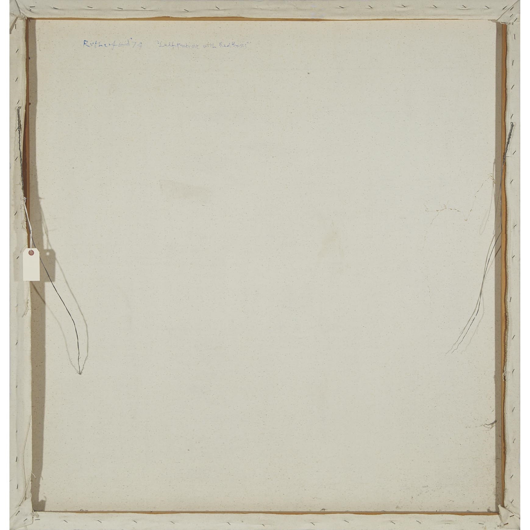 Erica Rutherford | SELF PORTRAIT WITH RED BOOTS (1974) | MutualArt