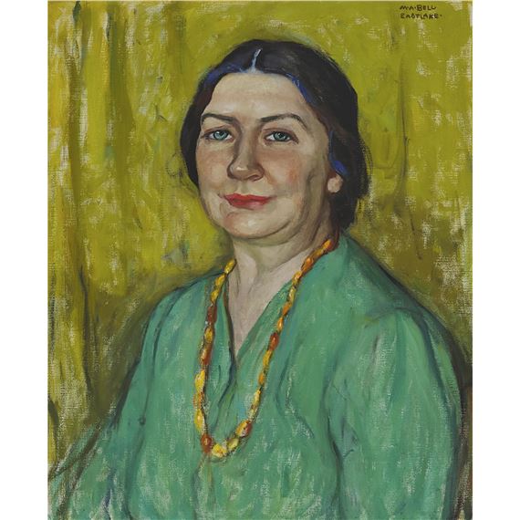 Mary Bell Eastlake | PORTRAIT OF MARION NOXON BRANCH | MutualArt