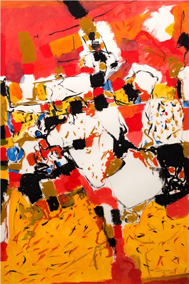 René Derouin | Pre-Between nº 2 (1983) | MutualArt