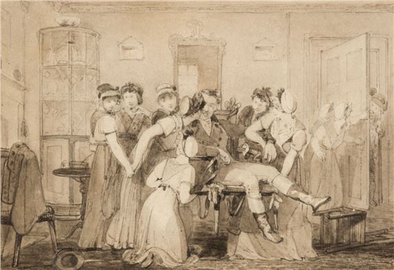 James Stephanoff | Six scenes of country customs | MutualArt