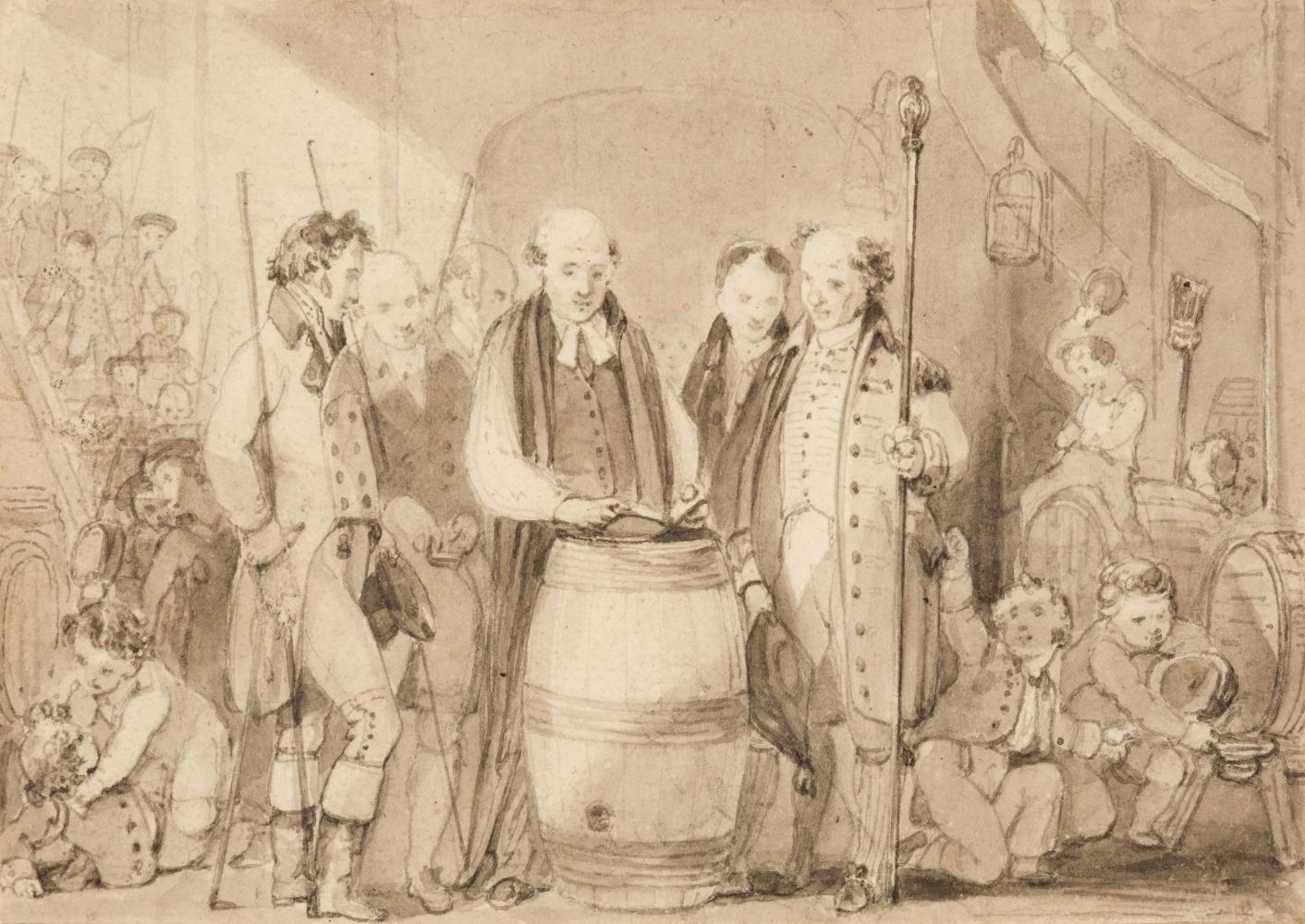 James Stephanoff | Six scenes of country customs | MutualArt