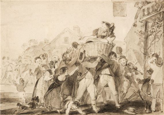 James Stephanoff | Six scenes of country customs | MutualArt