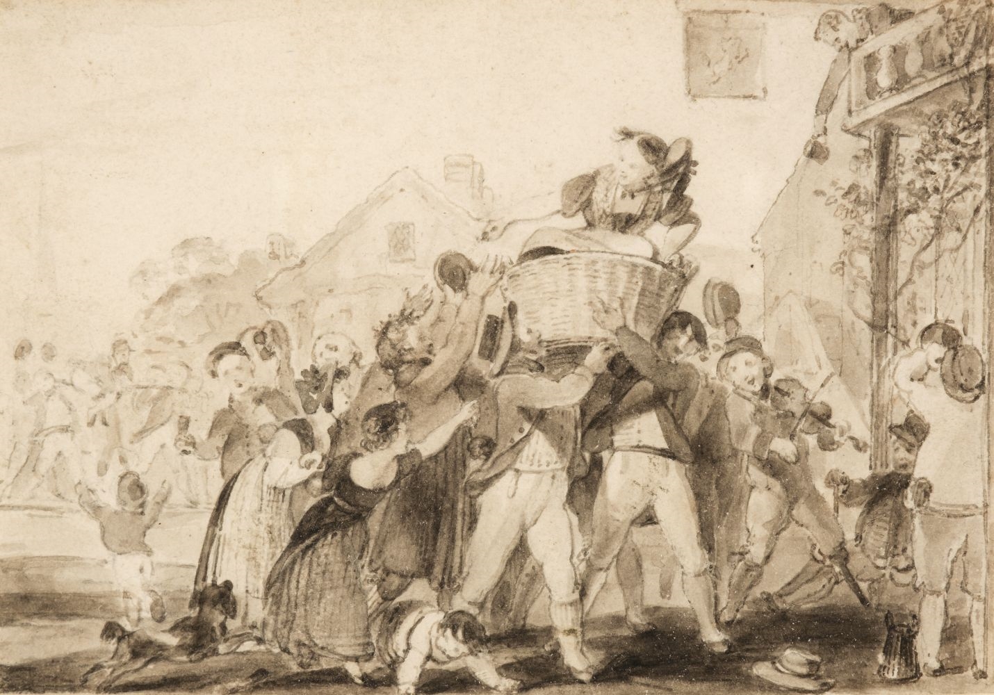 James Stephanoff | Six scenes of country customs | MutualArt