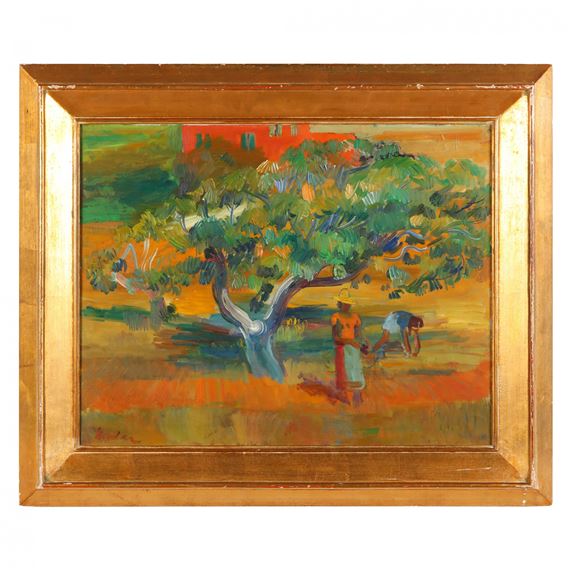 Milivoj Uzelac | Pickers in an Olive Grove | MutualArt