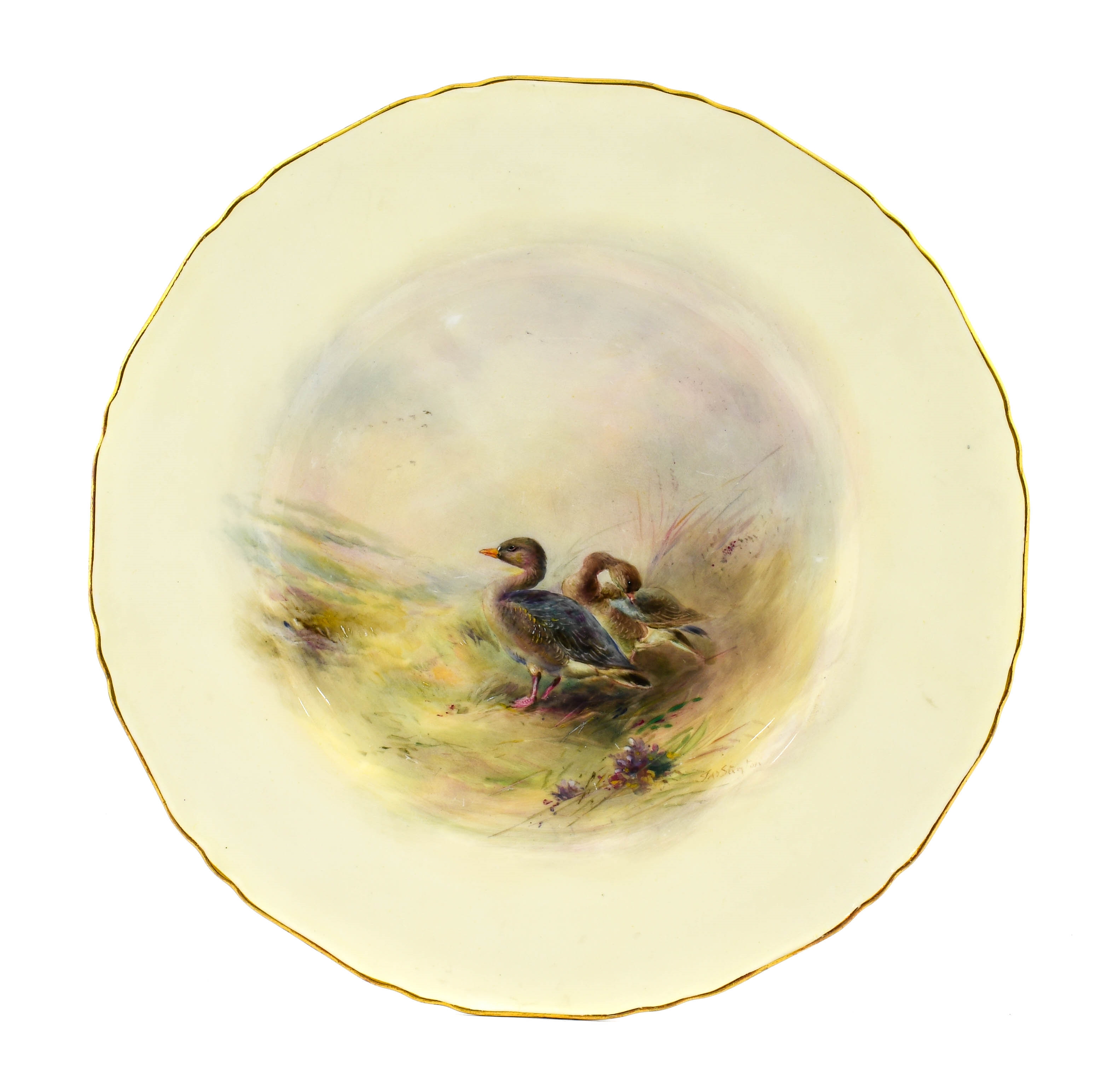 James Stinton | A Set of Twelve Royal Worcester Porcelain Plates (1931 ...
