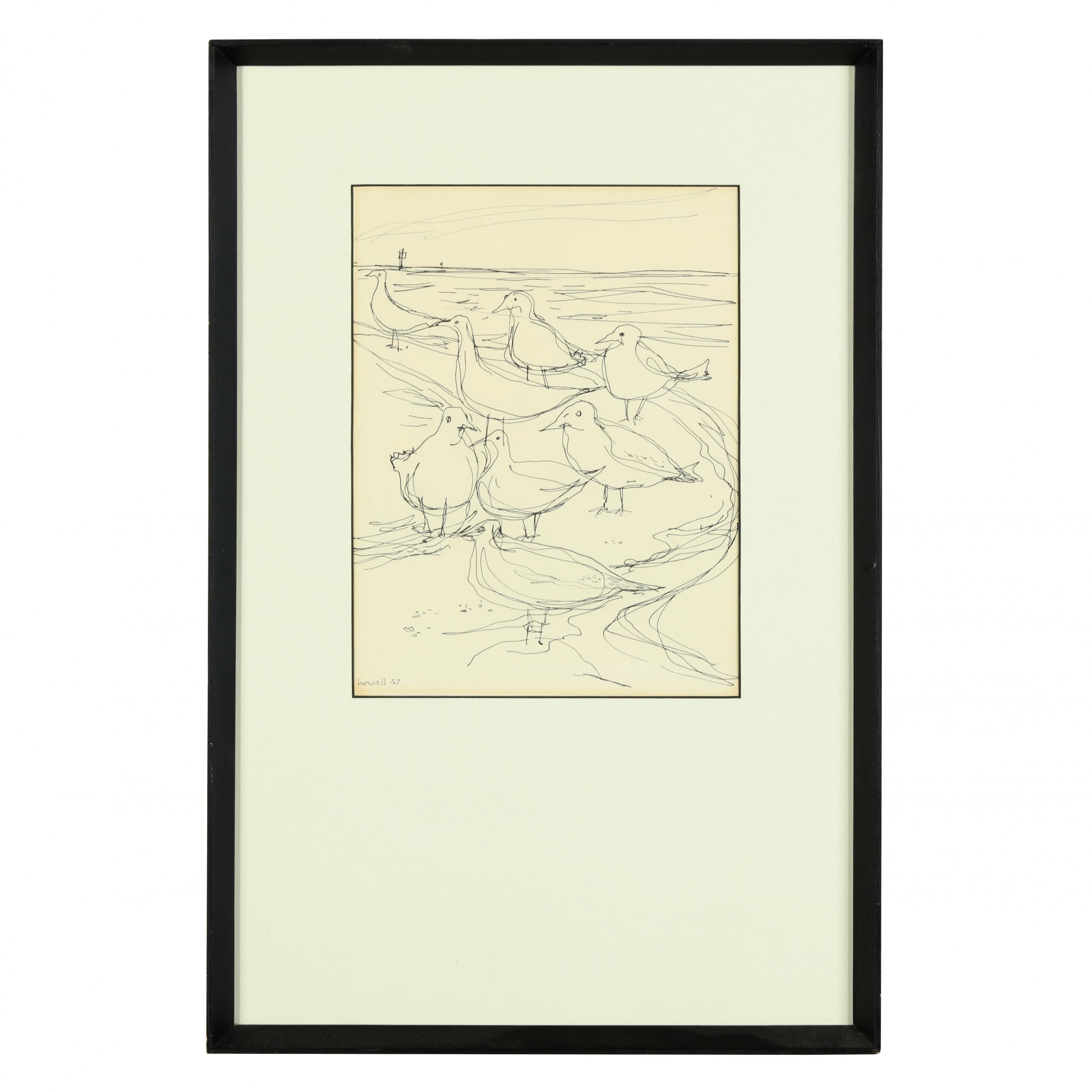 Claude Howell | Gulls (1957) | MutualArt