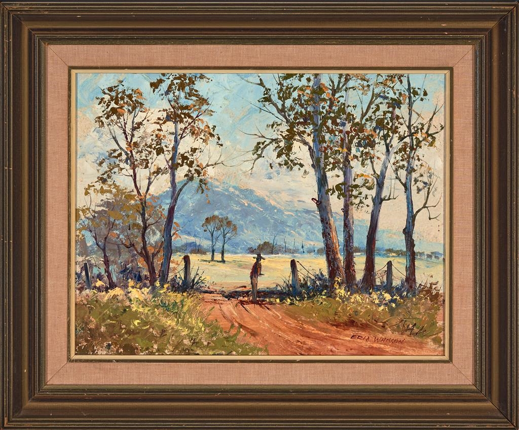 Eric Whisson | Figure in Country Landscape | MutualArt