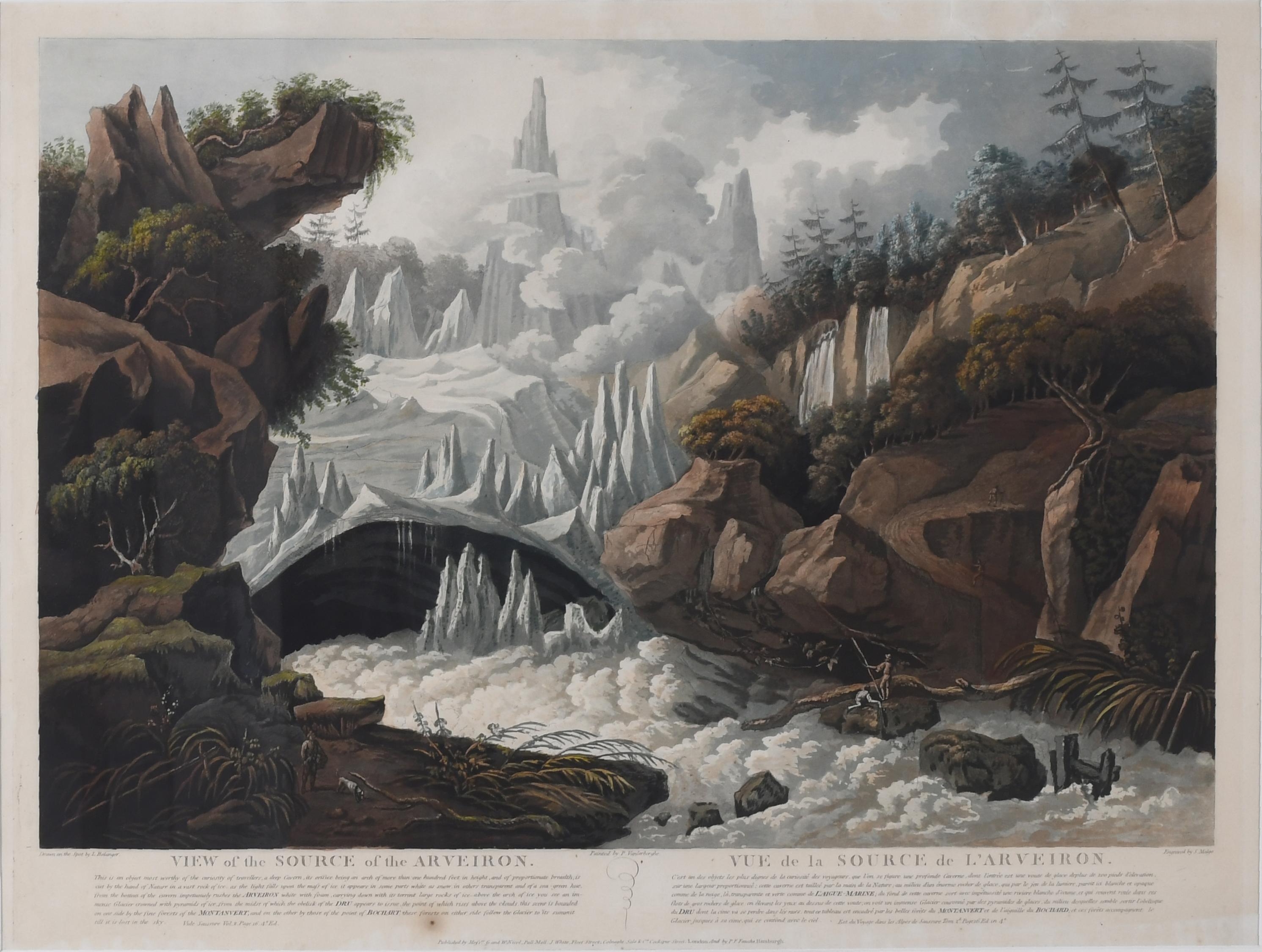 Louis Bélanger | VIEW OF THE SOURCE OF THE ARVEIRON (1800) | MutualArt