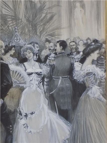 Arthur Rackham | The Lord Mayors Reception (1900) | MutualArt