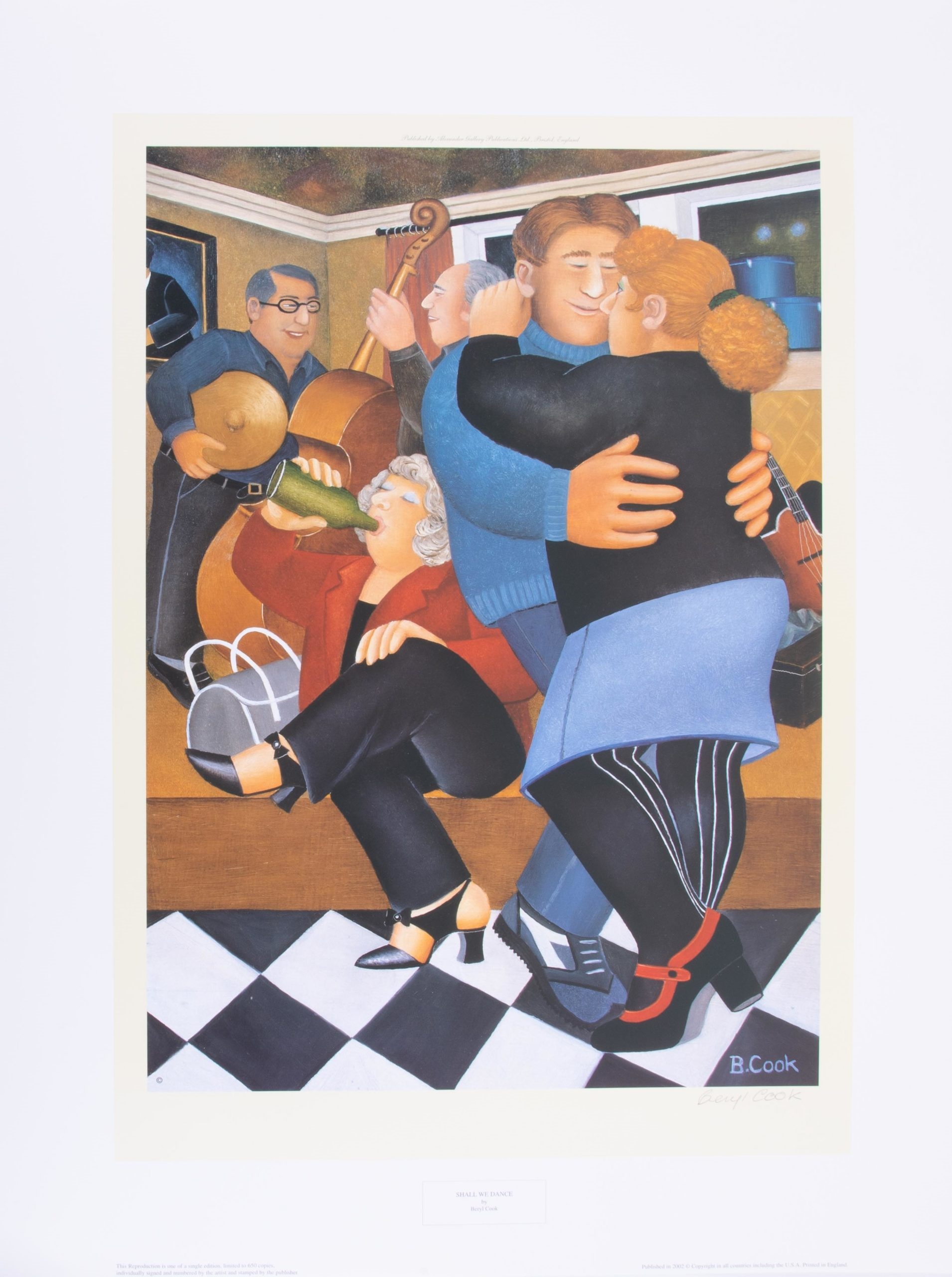 Beryl Cook | Shall We Dance | MutualArt