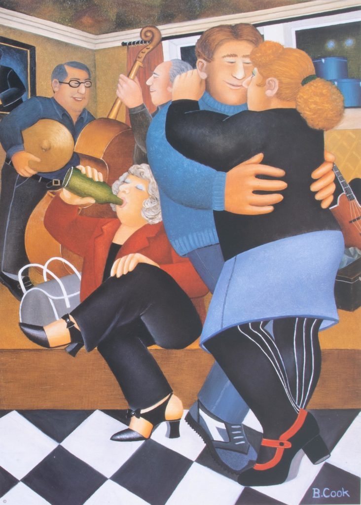Beryl Cook | Shall We Dance | MutualArt