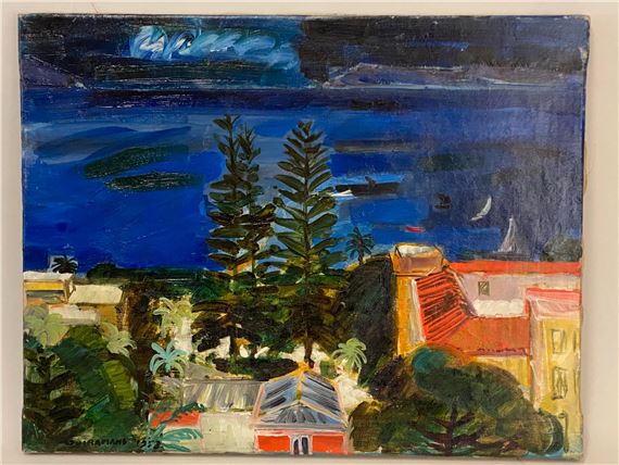Paul Guiramand | Ville sur la Côte d'Azur (1938) | MutualArt