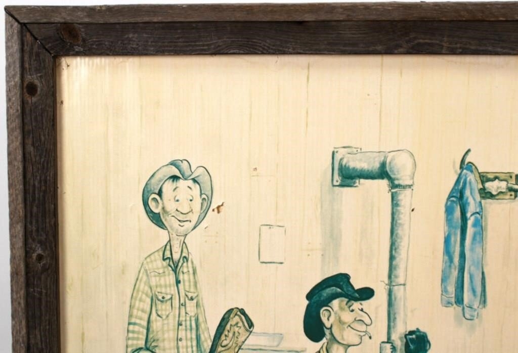 Lex Graham | Nocona Boots Advertising Poster | MutualArt