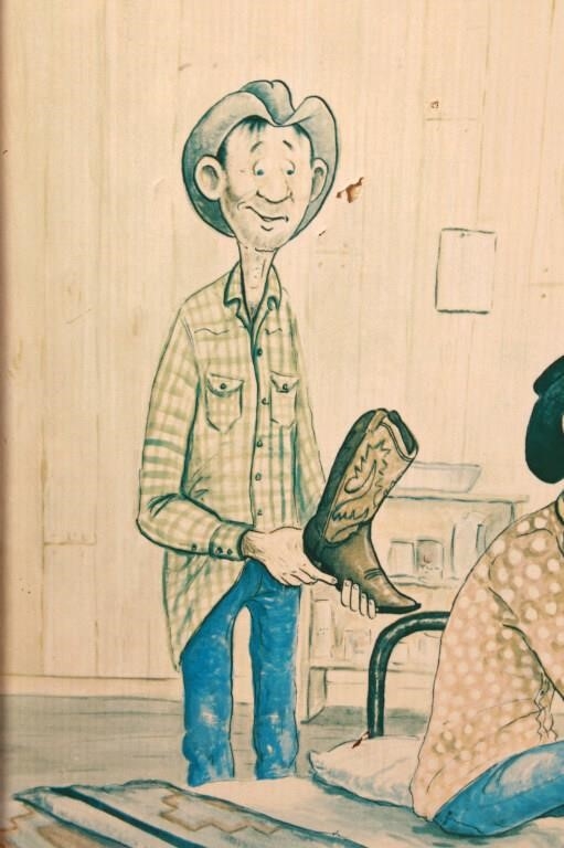 Lex Graham | Nocona Boots Advertising Poster | MutualArt