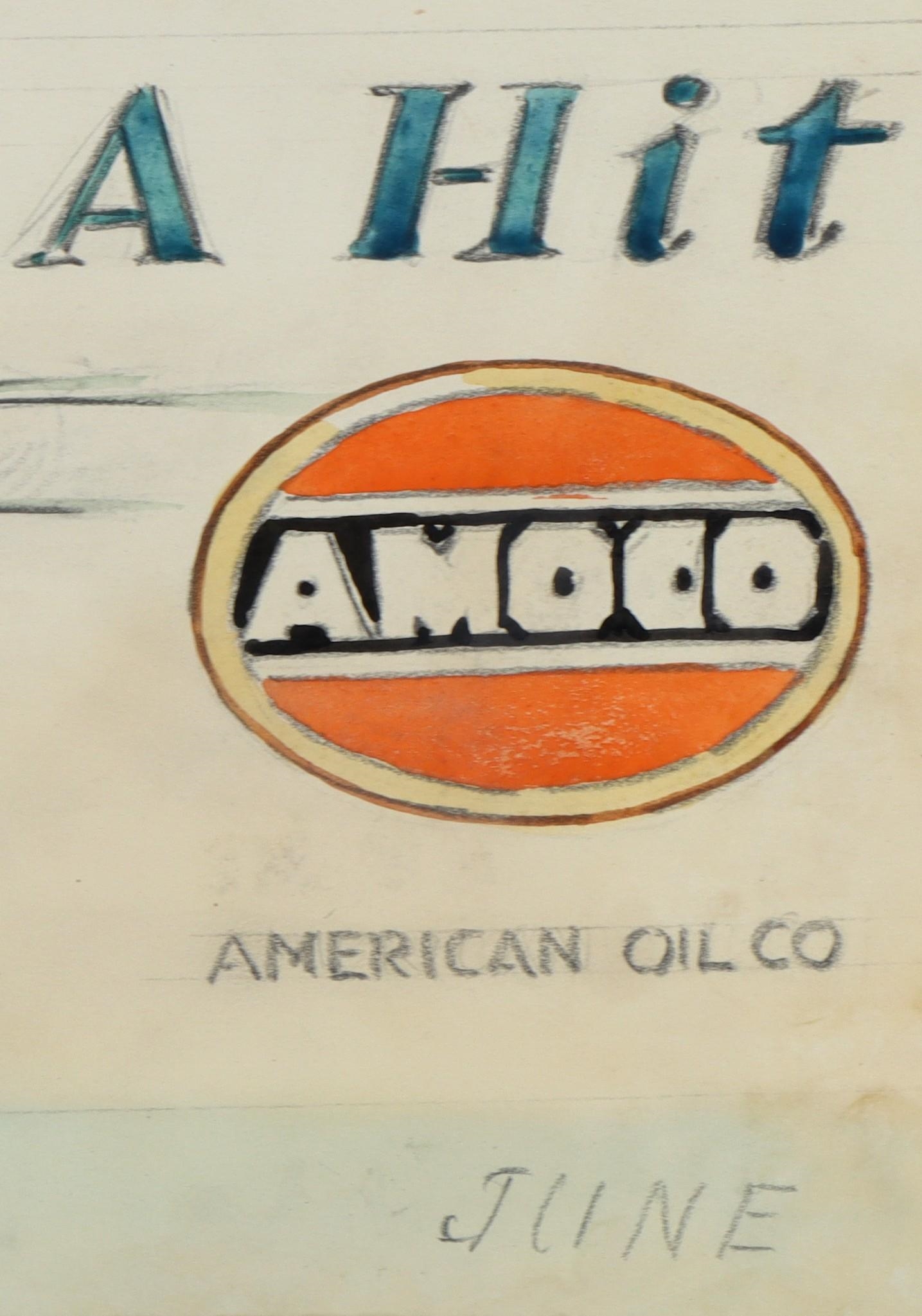 Joseph Christian Leyendecker | Amoco oil advertisement of a baby boy ...