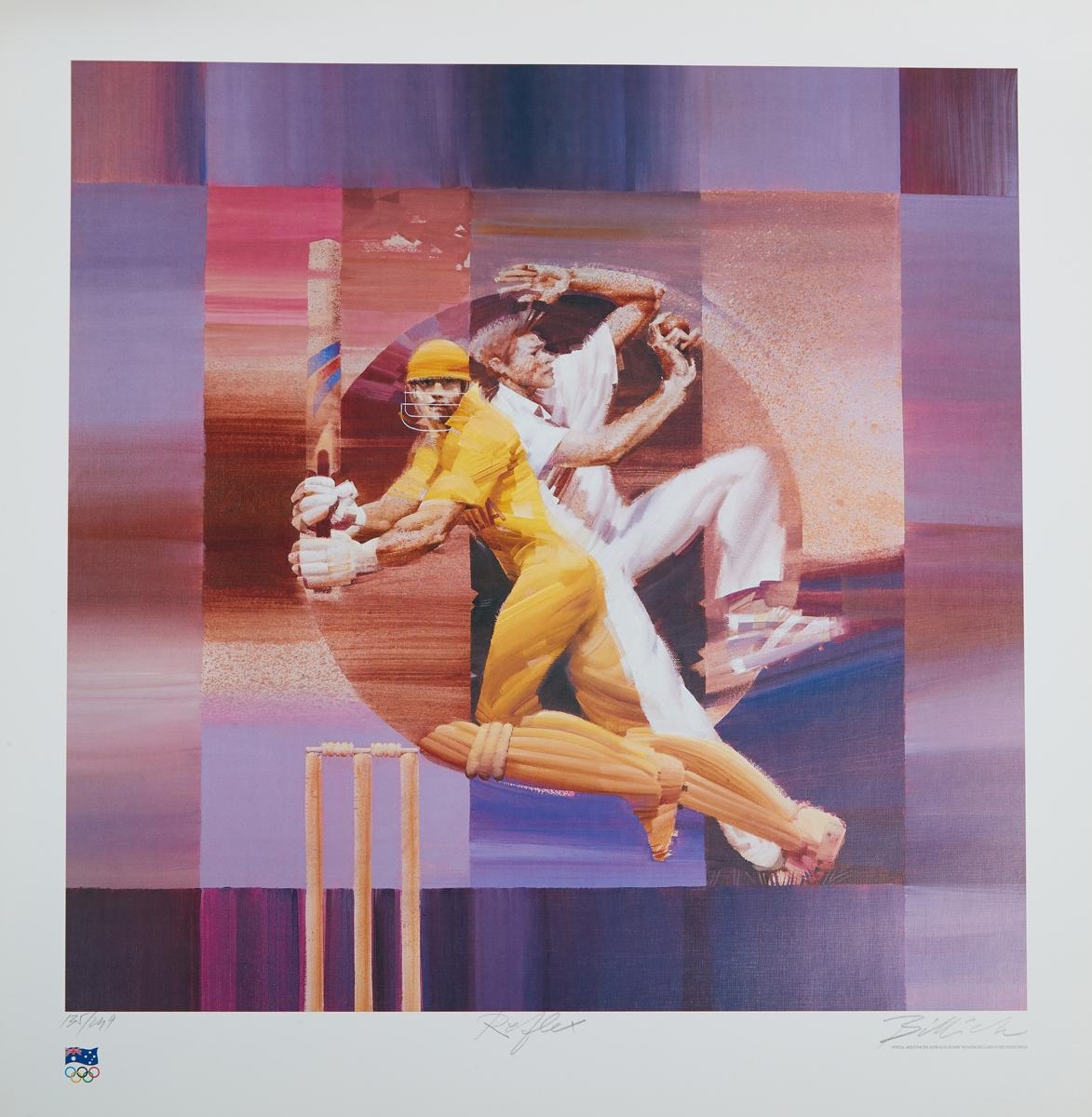 Charles Billich | Reflex, from The Art of Sport (1988) | MutualArt