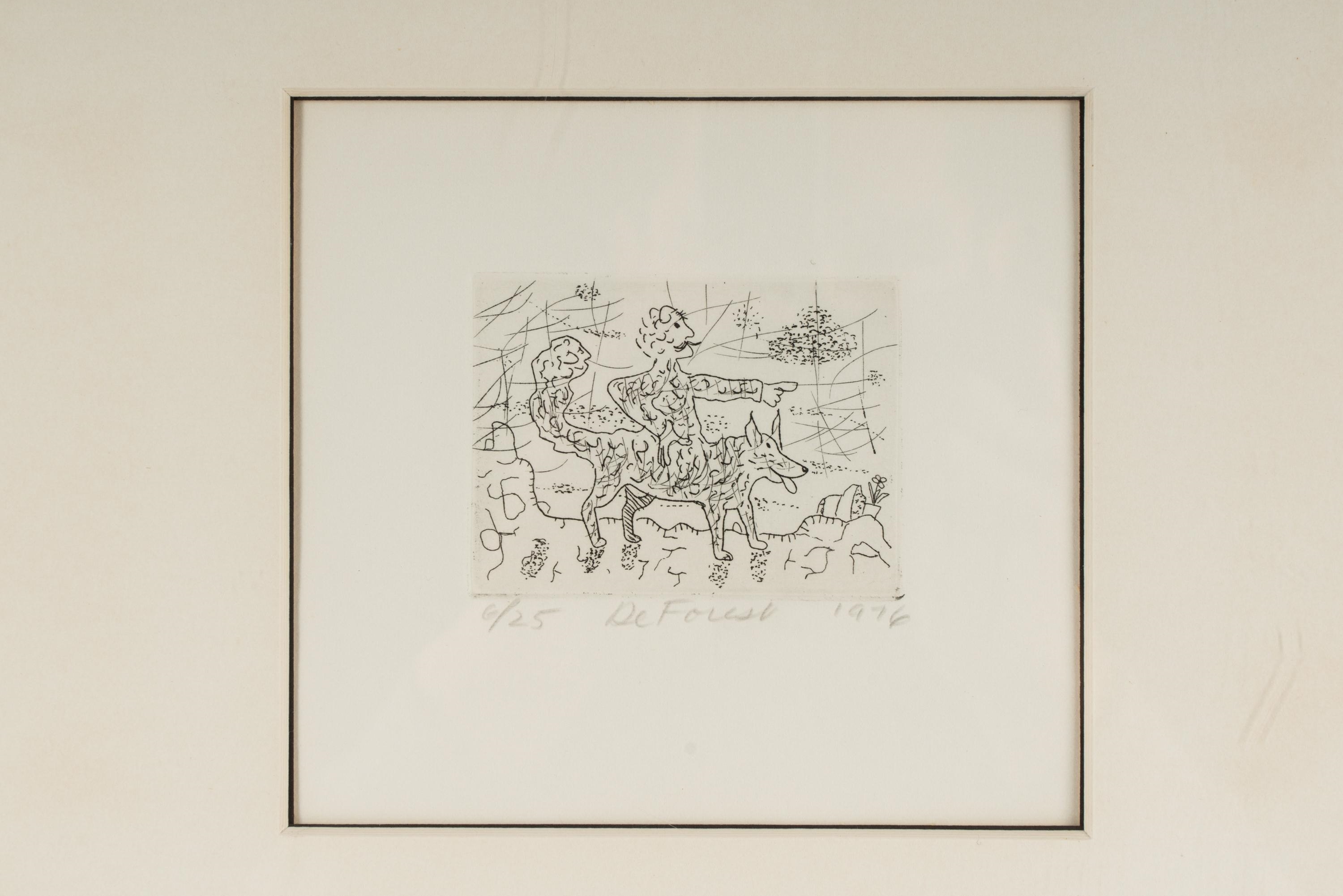 Roy De Forest | SATYR DOG | MutualArt