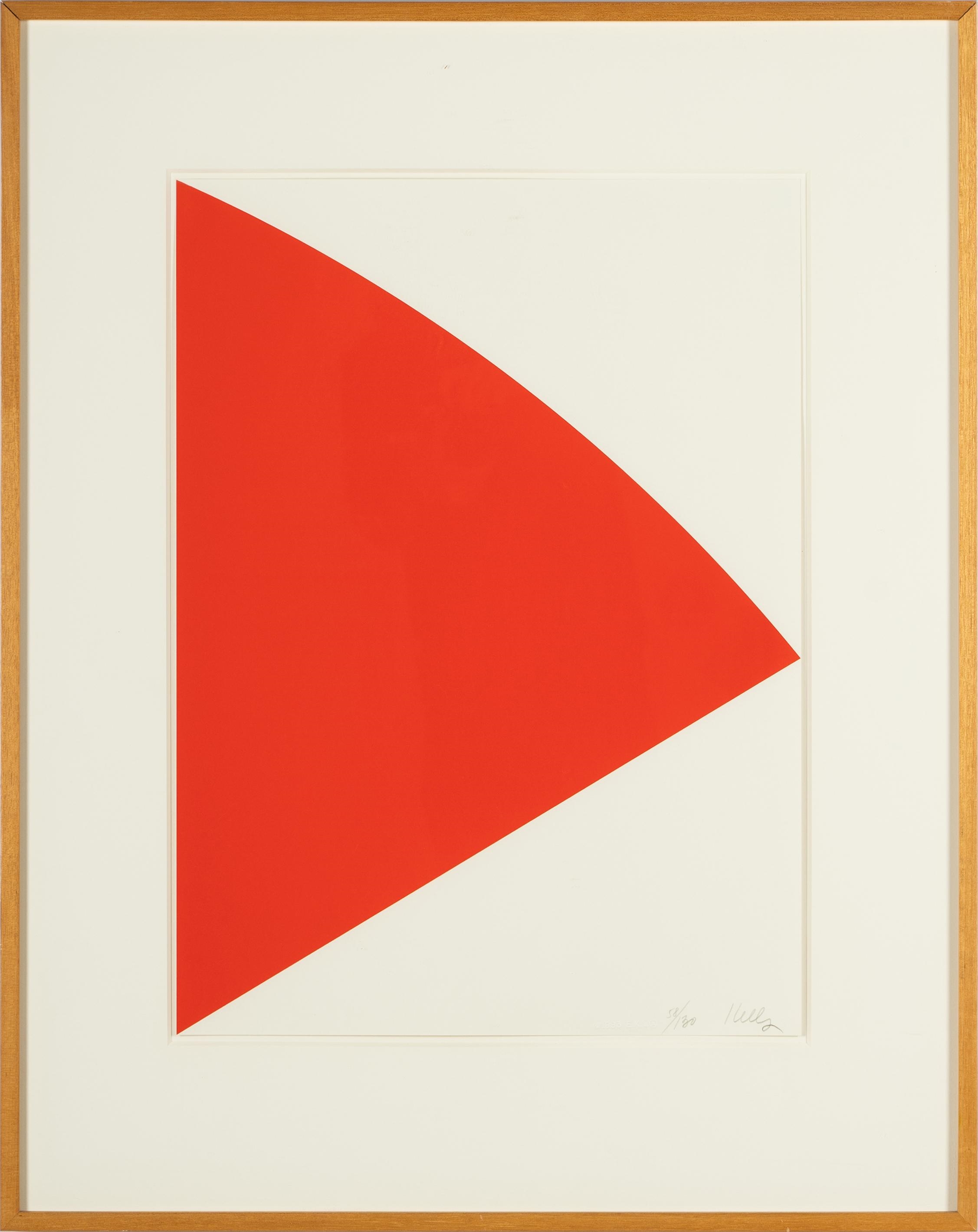 Ellsworth Kelly | Red Curve | MutualArt
