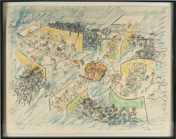 Roberto Matta | ROBERT MATTA (1911 - 2002) | MutualArt