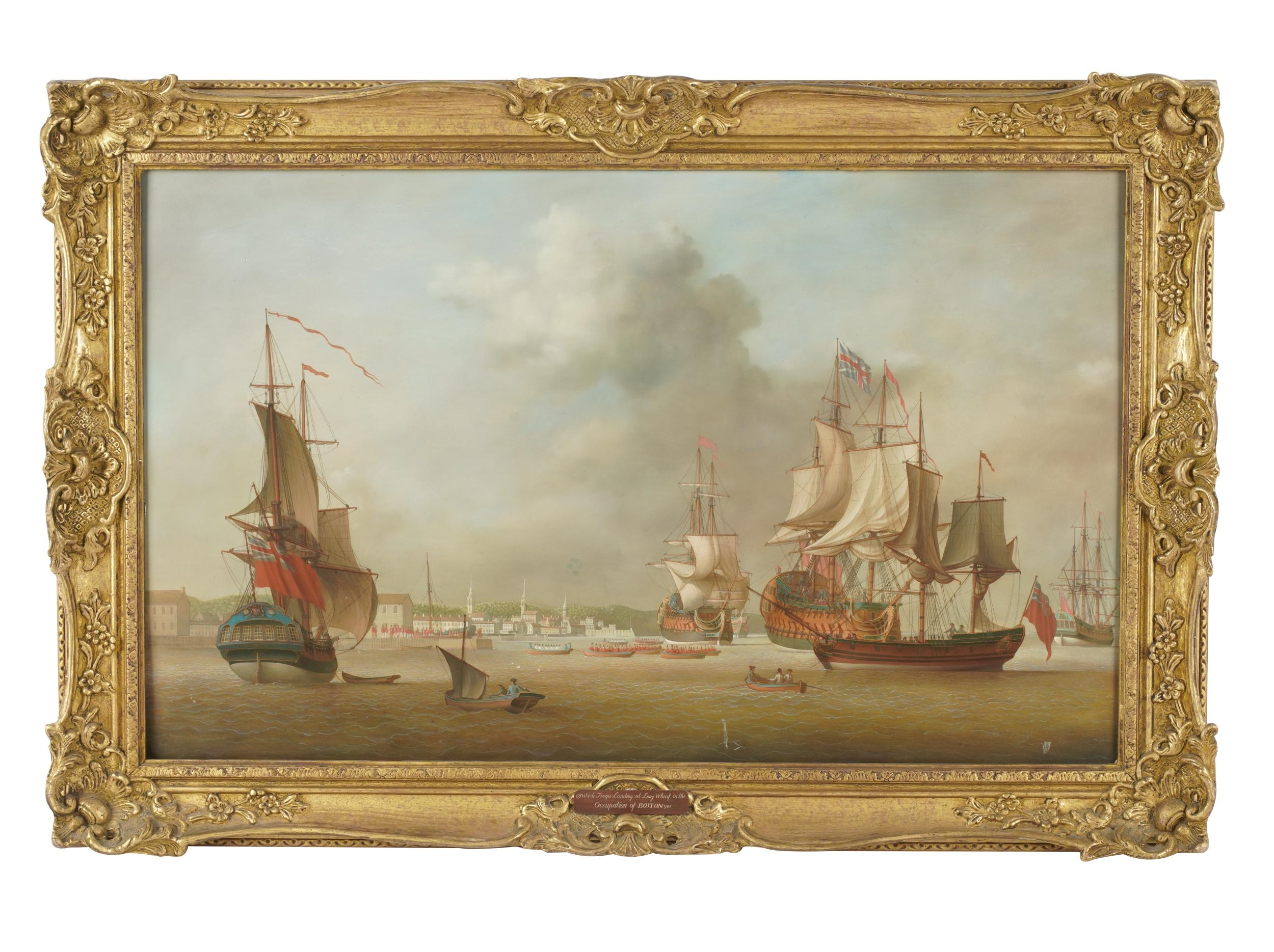 Louis Dodd | : LONG WHARF OCCUPATION OF BOSTON | MutualArt