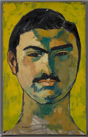 Oswaldo Guayasamín | Retrato de Jane Dolinger | MutualArt