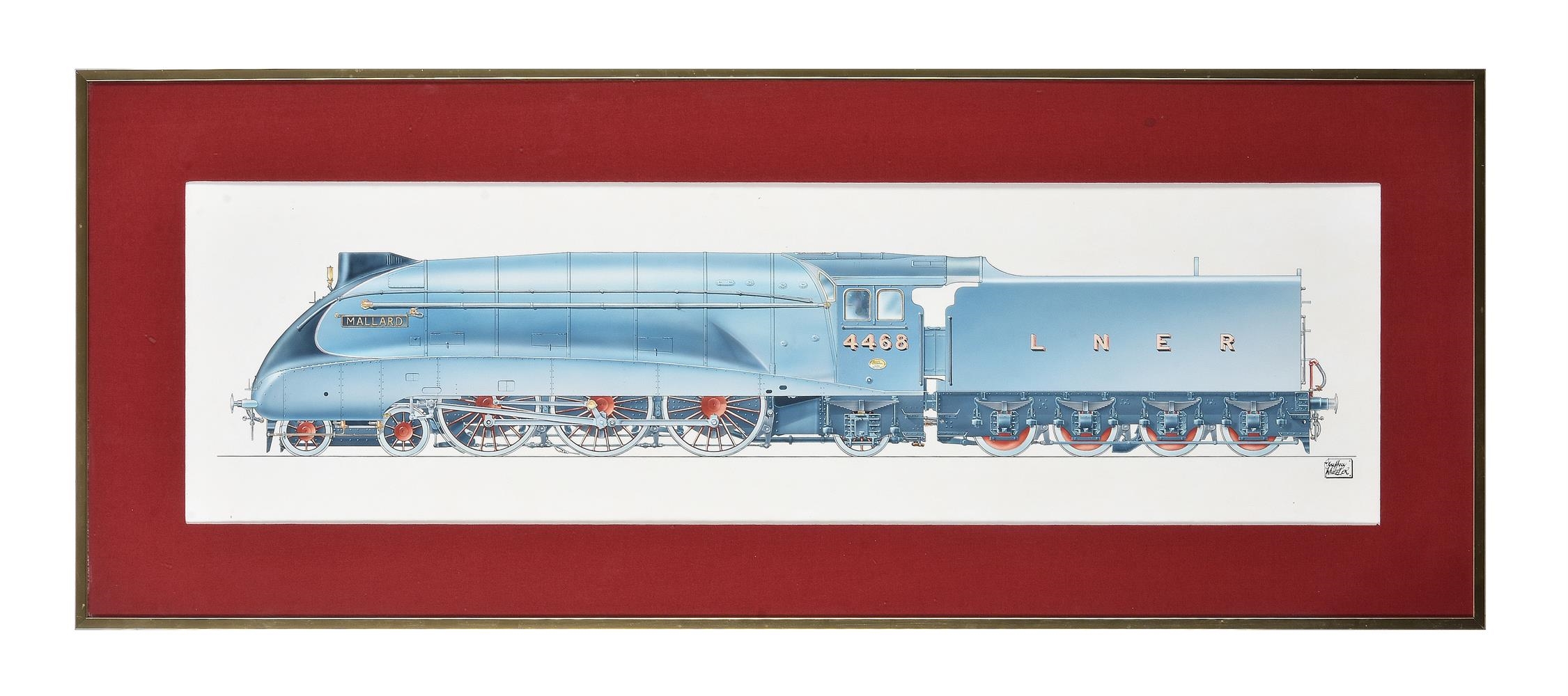 Geoffrey Wheeler | LNER 4468 Mallard | MutualArt