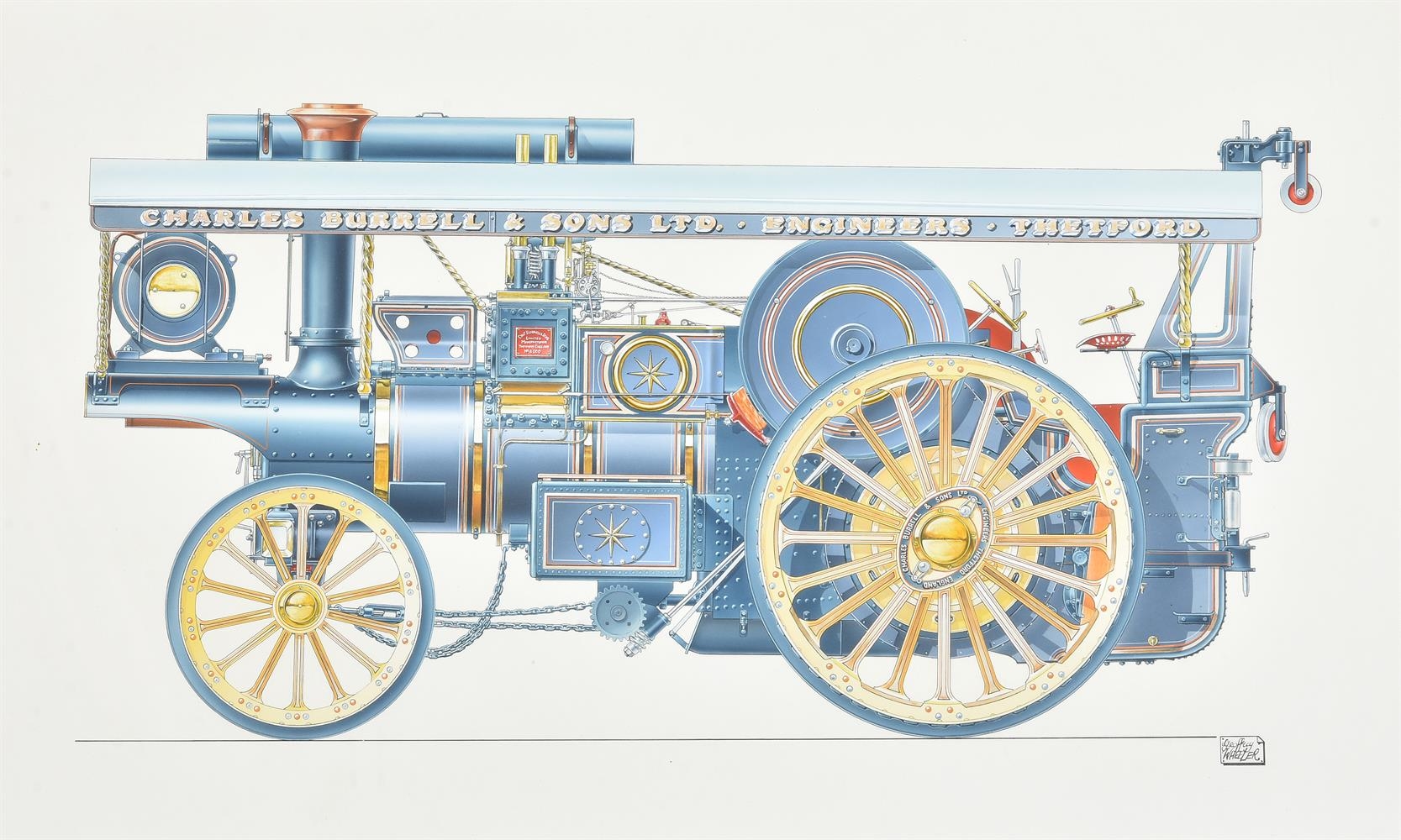 Geoffrey Wheeler | Charles Burrell and Sons Ltd Thetford traction ...