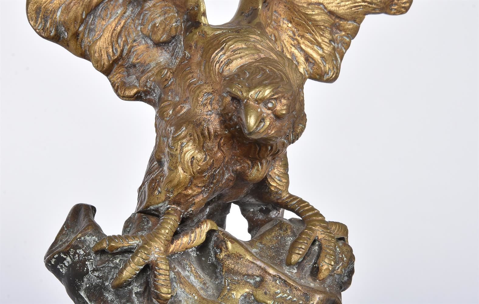 Albert Marionnet | a bronze desk stand mounted with an eagle (Early ...