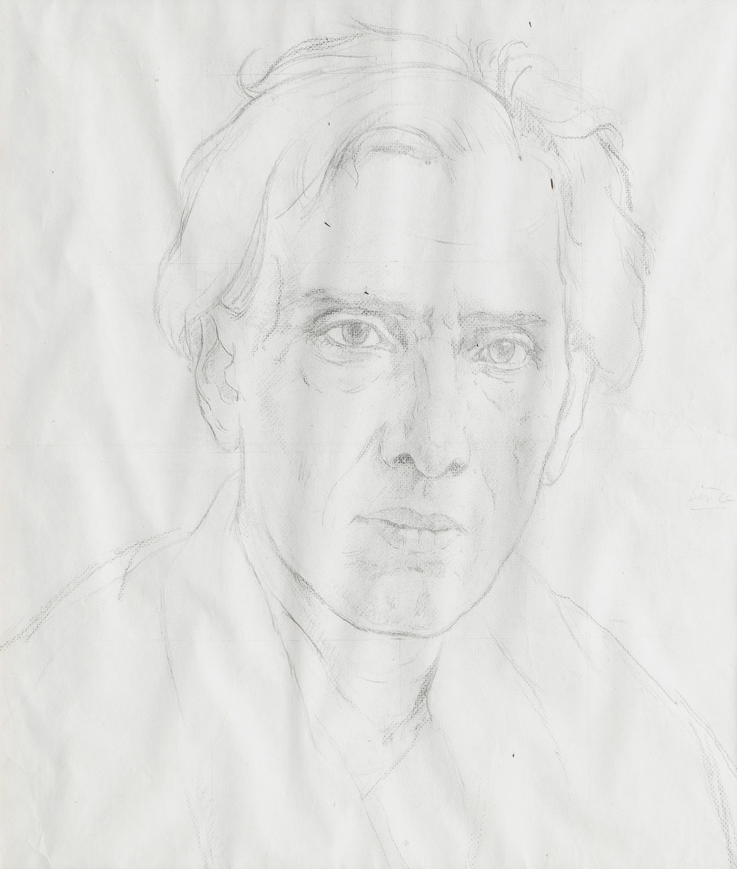 Atul Bose | Untitled (Portrait of Sarat Chandra Chatterjee) | MutualArt