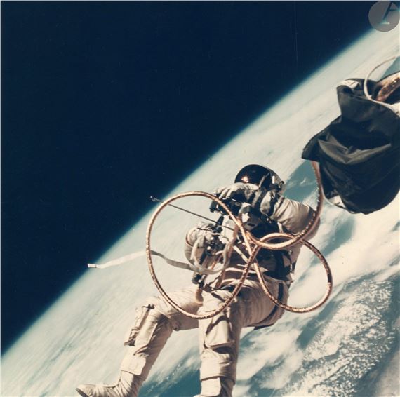 James McDivitt | Edward White during the first American spacewalk ...
