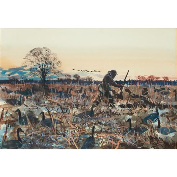Chet Reneson | GOOSE HUNTING (1974) | MutualArt