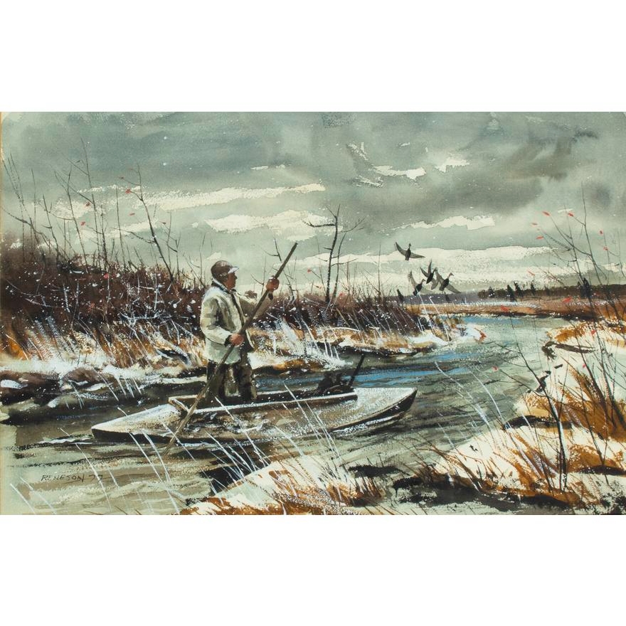 Chet Reneson | BLACK DUCK MARSH (1977) | MutualArt
