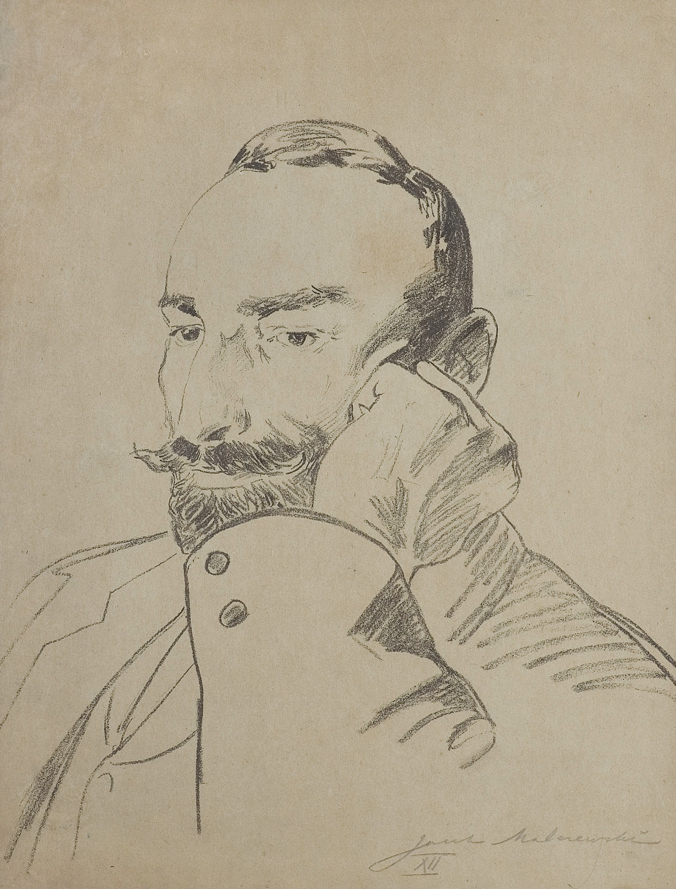 Jacek Malczewski | PORTRET FELIKSA JASIEŃSKIEGO (1903) | MutualArt