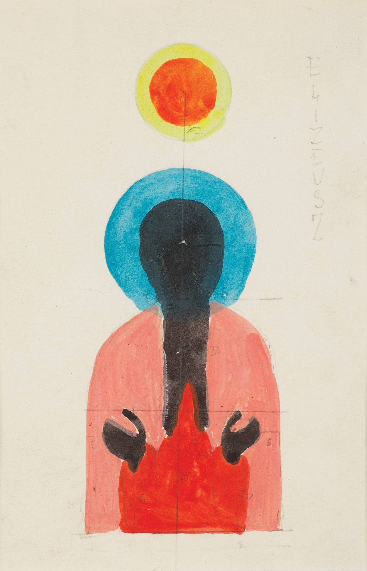 Jerzy Nowosielski | PROROK ELIZEUSZ (1982) | MutualArt