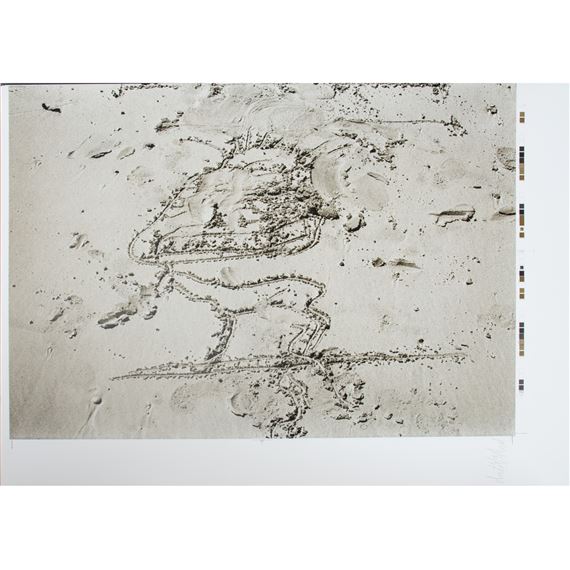 Charles Paul Wilp | Sand drawings | MutualArt