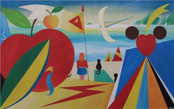 David Wilde | Alice & Mickey Welcome Summers Swallow | MutualArt