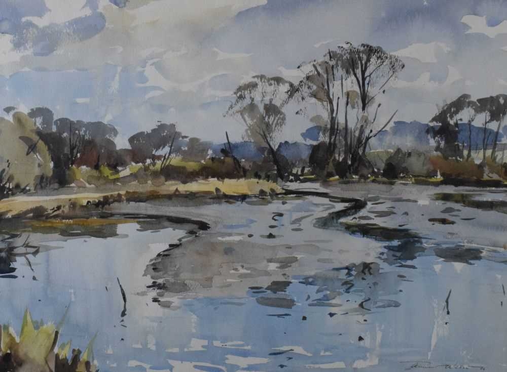 Edward Wesson | Winter Light, Gomshall, Surrey | MutualArt