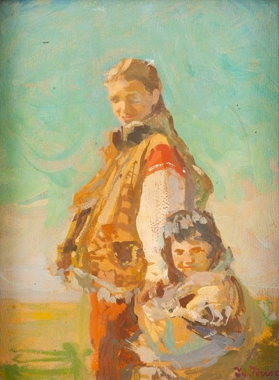 Iwan Trusz | Hucułki | MutualArt
