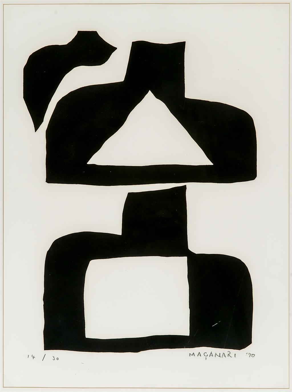 Masanari Murai | Untitled: Two Works (1970) | MutualArt