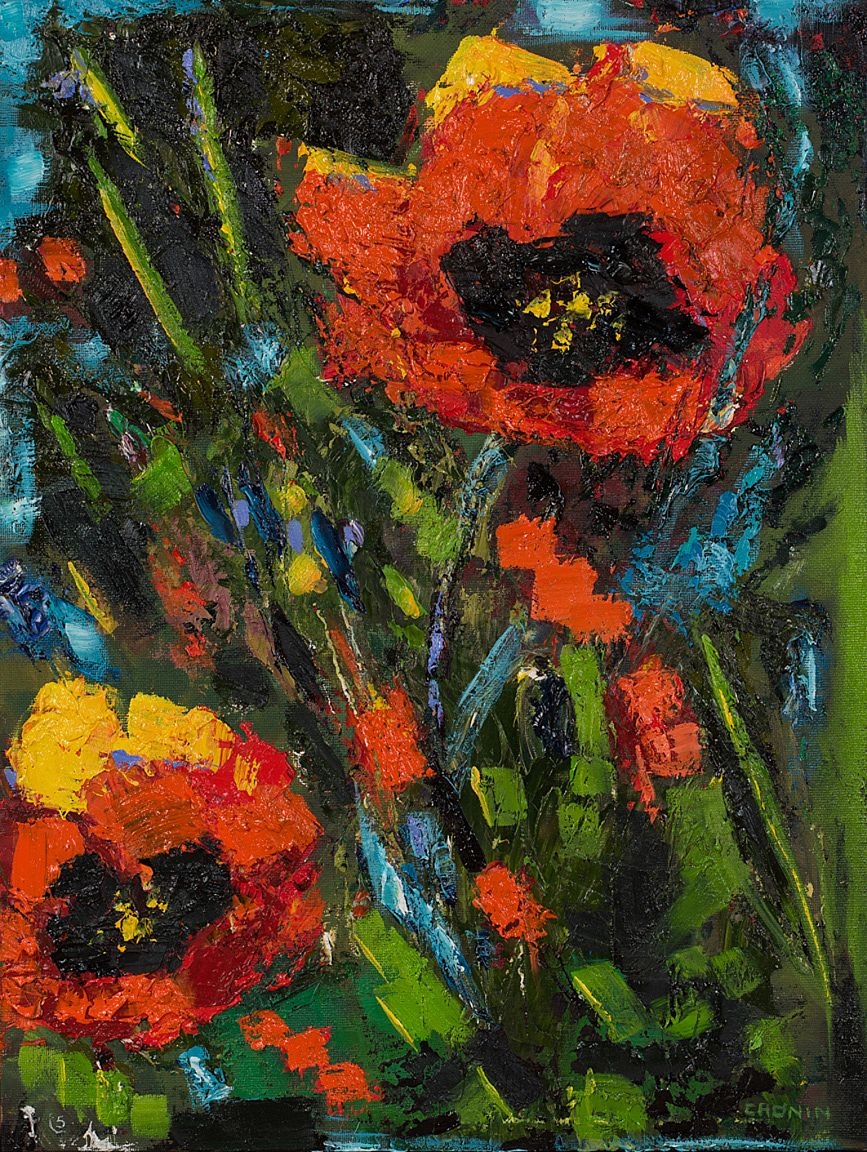 Susan Cronin | WILD POPPIES | MutualArt