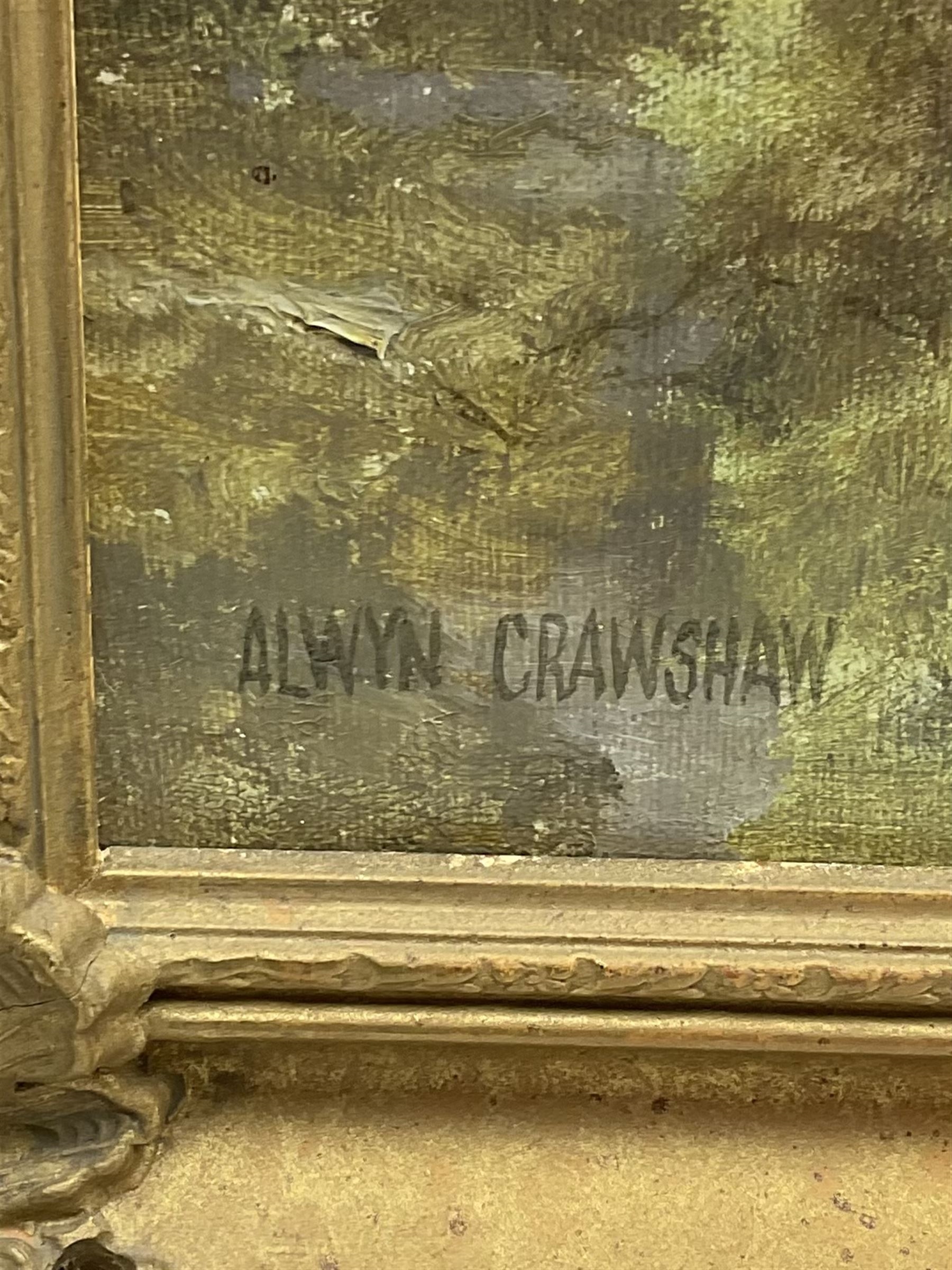 Alwyn Crawshaw | Wooded Country Lane | MutualArt