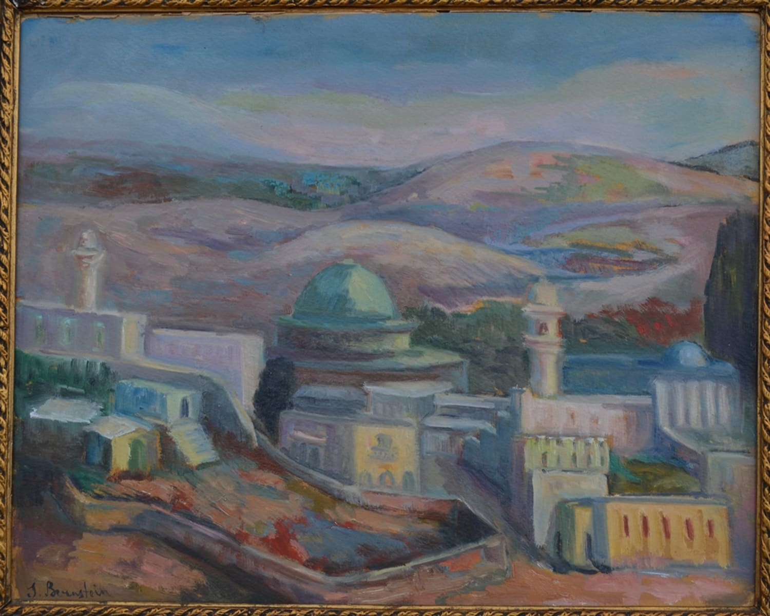 Shlomo Bernstein | Jewish landscape (Early 20th Century) | MutualArt
