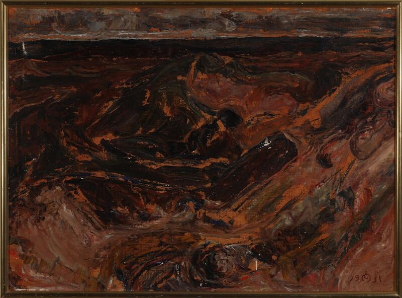 Ejnar August Nielsen | Klitter ved Svinkløv (1931) | MutualArt