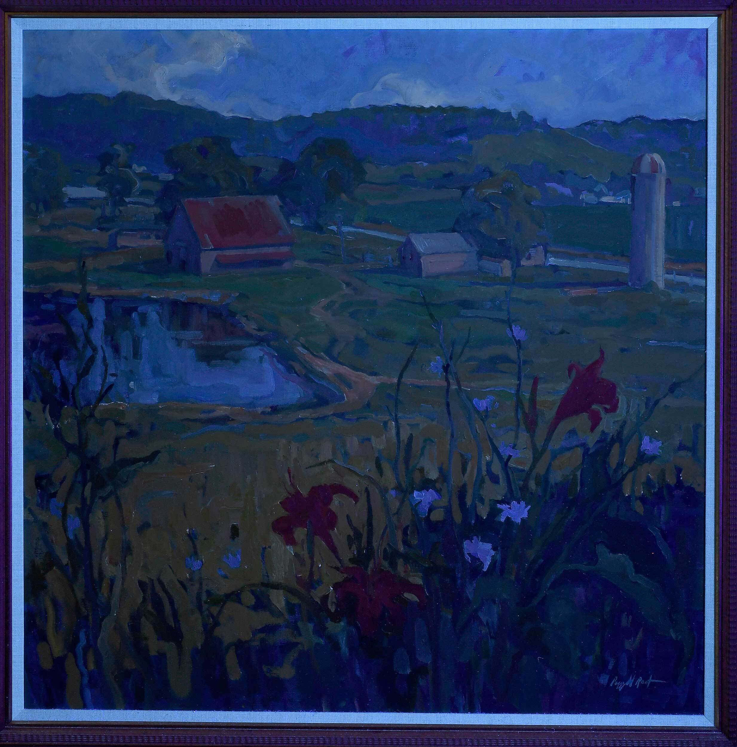 Peggy Root | Landscape with Daylilies | MutualArt