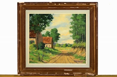 Jan de Cooman | Summer village view | MutualArt