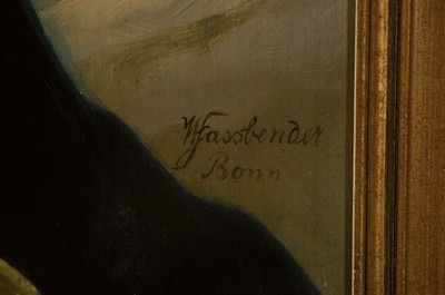 Willy Fassbender | portrait of Ludwig van Beethoven (1927) | MutualArt