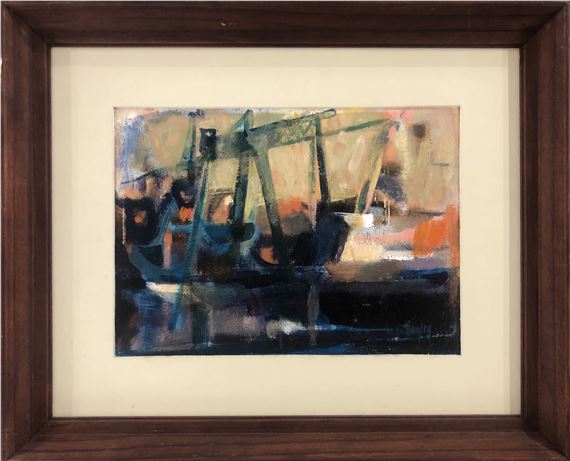 Arthur Dagley | Wharfside | MutualArt