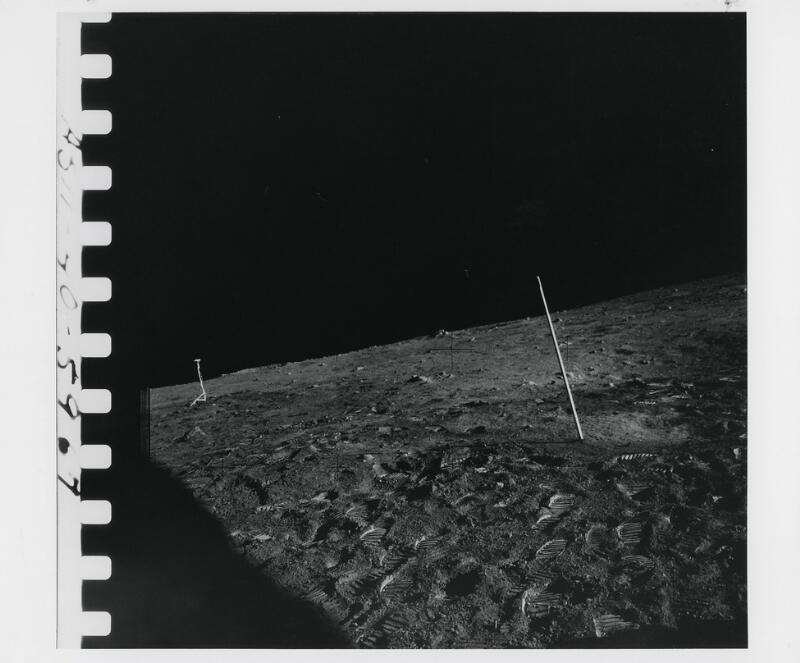 Neil Armstrong Apollo Xi Footprint